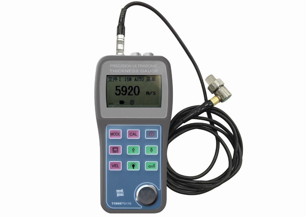 Digital Ultrasonic Thickness Gauge TIME®2170, I-E and E-E testing modes